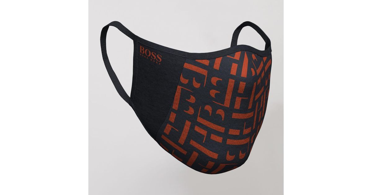 BOSS Adults Face Mask in Black for Men | Lyst UK