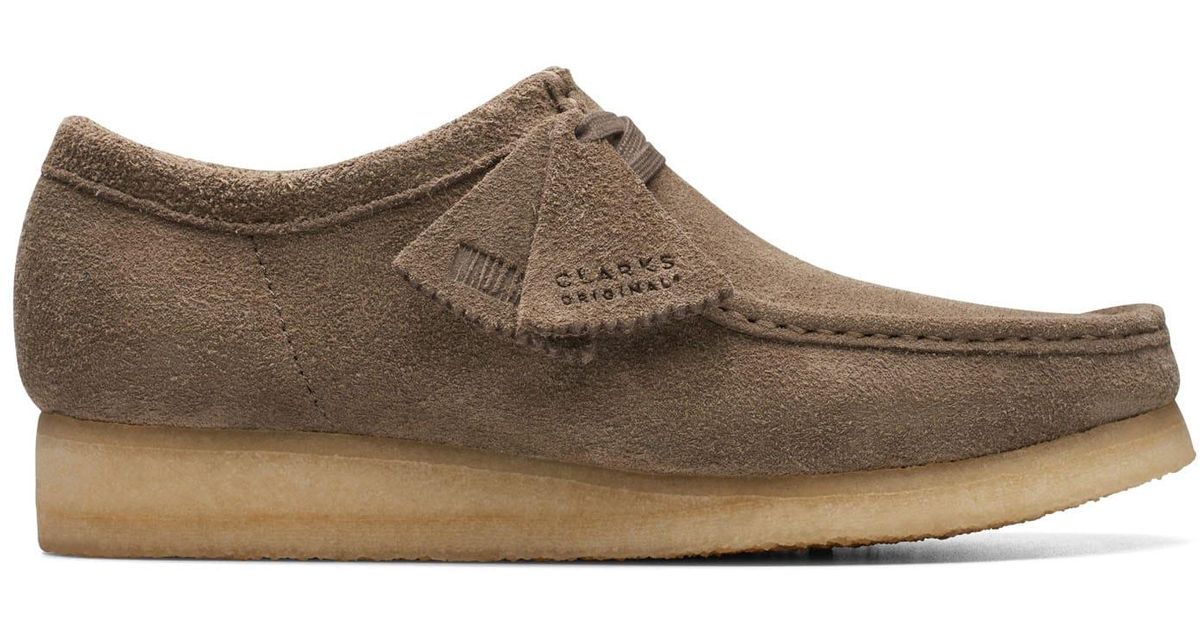 Clarks Wallabee Shoes Size 6 in Brown for Men | Lyst UK