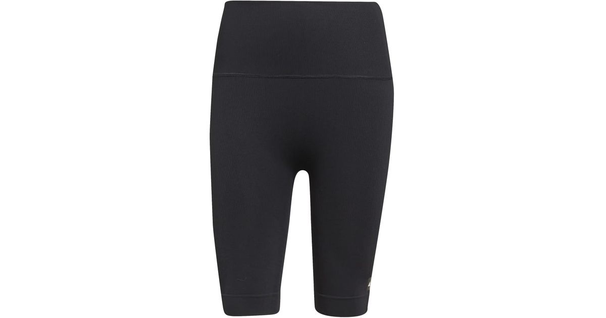 adidas Formotion Sculpt Biker Short Tights in Blue | Lyst UK