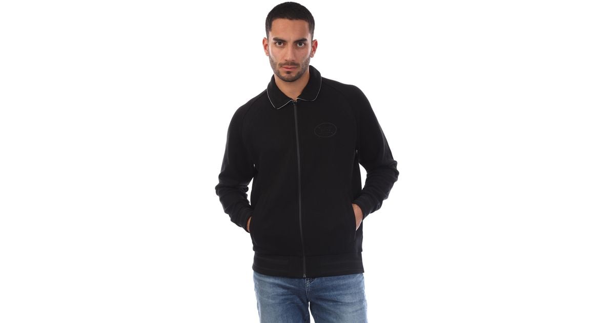BOSS Seth Heritage Jacket in Black for Men | Lyst UK