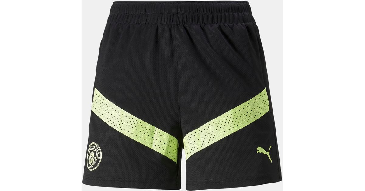PUMA Manchester City Fc Training Short in Black | Lyst UK