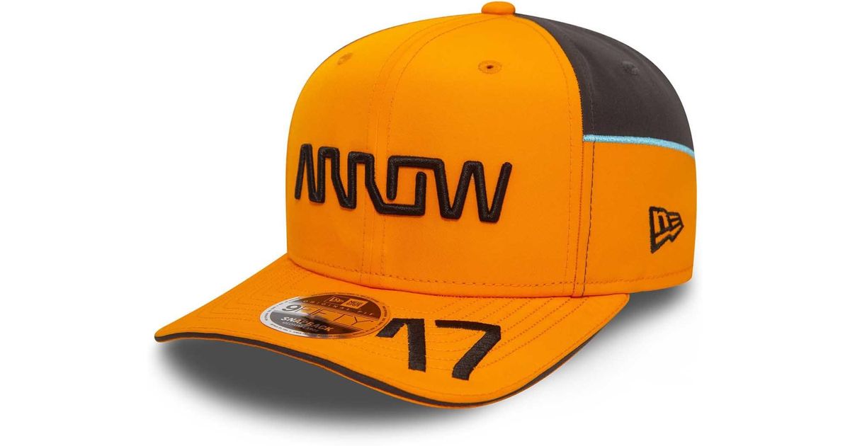 KTZ Mclaren Racing Indy Team 9fifty Cap in Orange for Men | Lyst UK