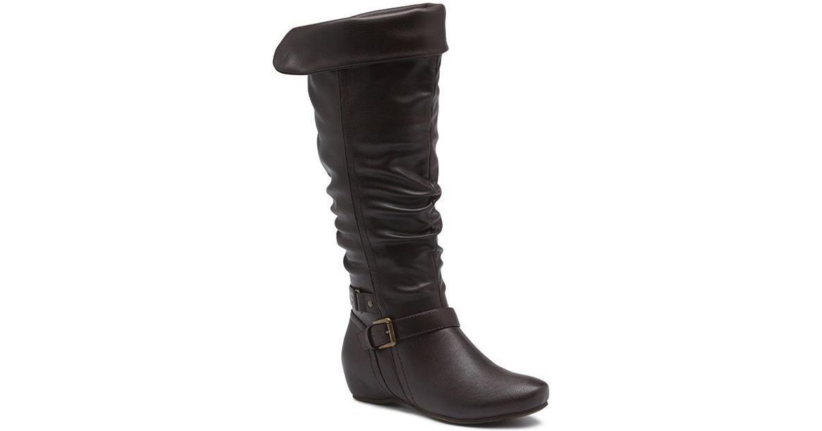 Gh Bass And Co Katrina Boot In Brown Lyst