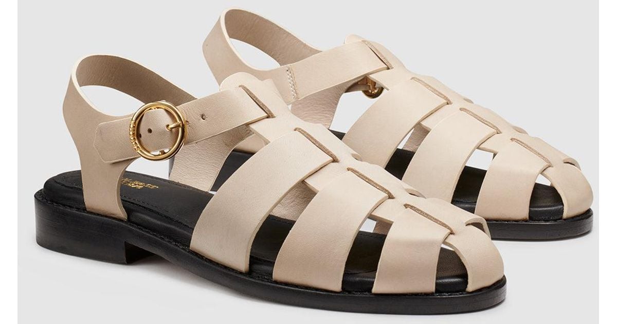G.H. Bass & Co. Fisherman Sandal in White | Lyst