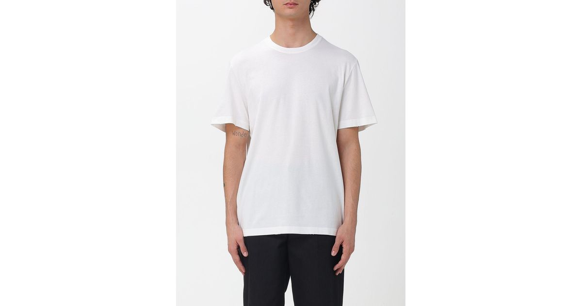 Golden Goose Polo Shirt in White for Men | Lyst UK