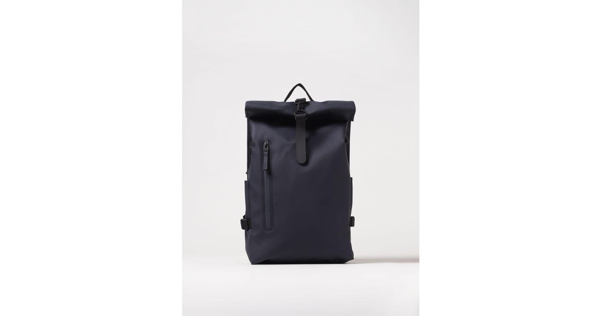 Rains Backpack in Blue for Men | Lyst