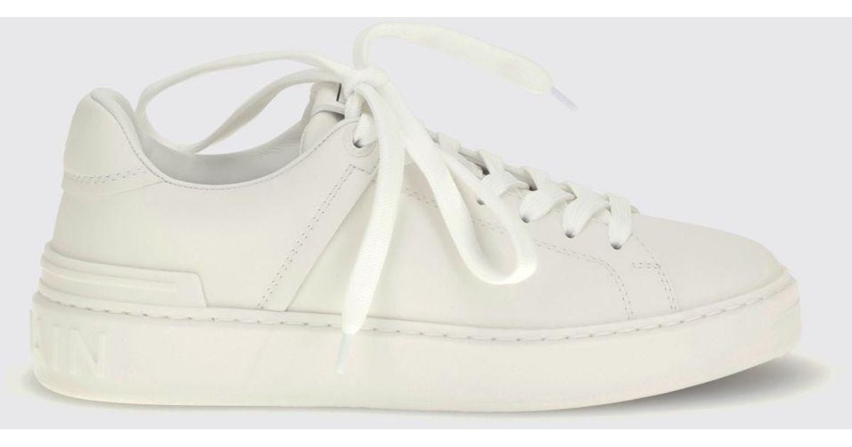 Balmain Sneakers in White | Lyst UK