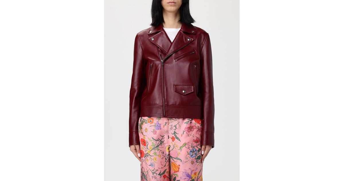 Gucci Jacket in Red | Lyst UK