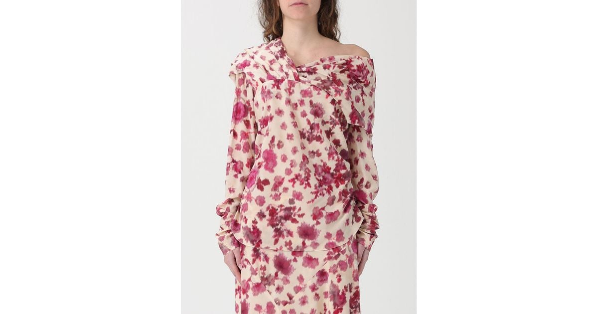 Isabel Marant Top in Pink | Lyst UK