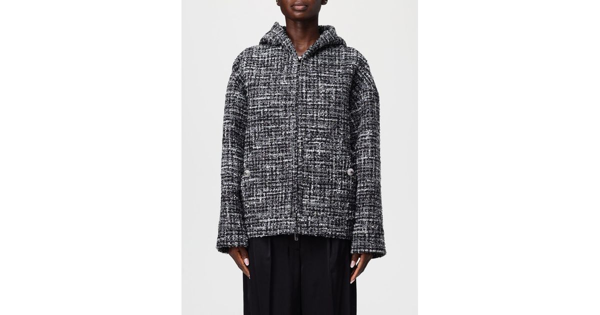Valentino Jacket in Grey | Lyst UK