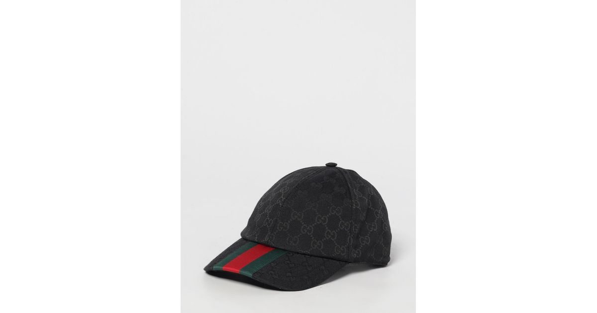Gucci Hat in Black for Men | Lyst UK