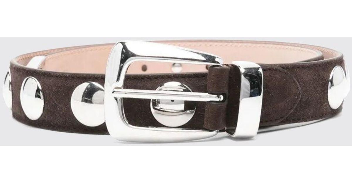 KHAITE Belt in White | Lyst UK