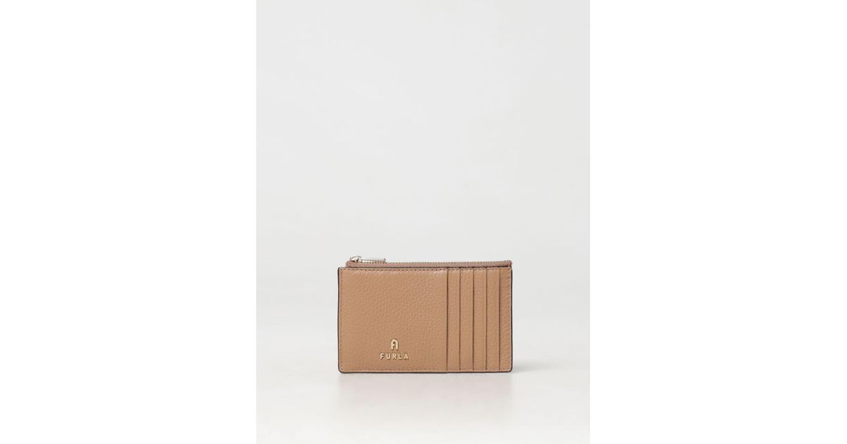 Furla Wallet in Natural | Lyst
