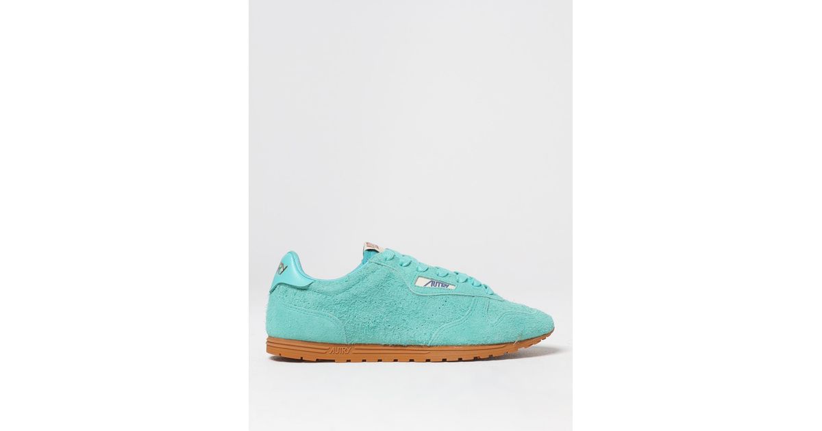 Autry Medalist Lowtop Sneaker Suede in Blue | Lyst