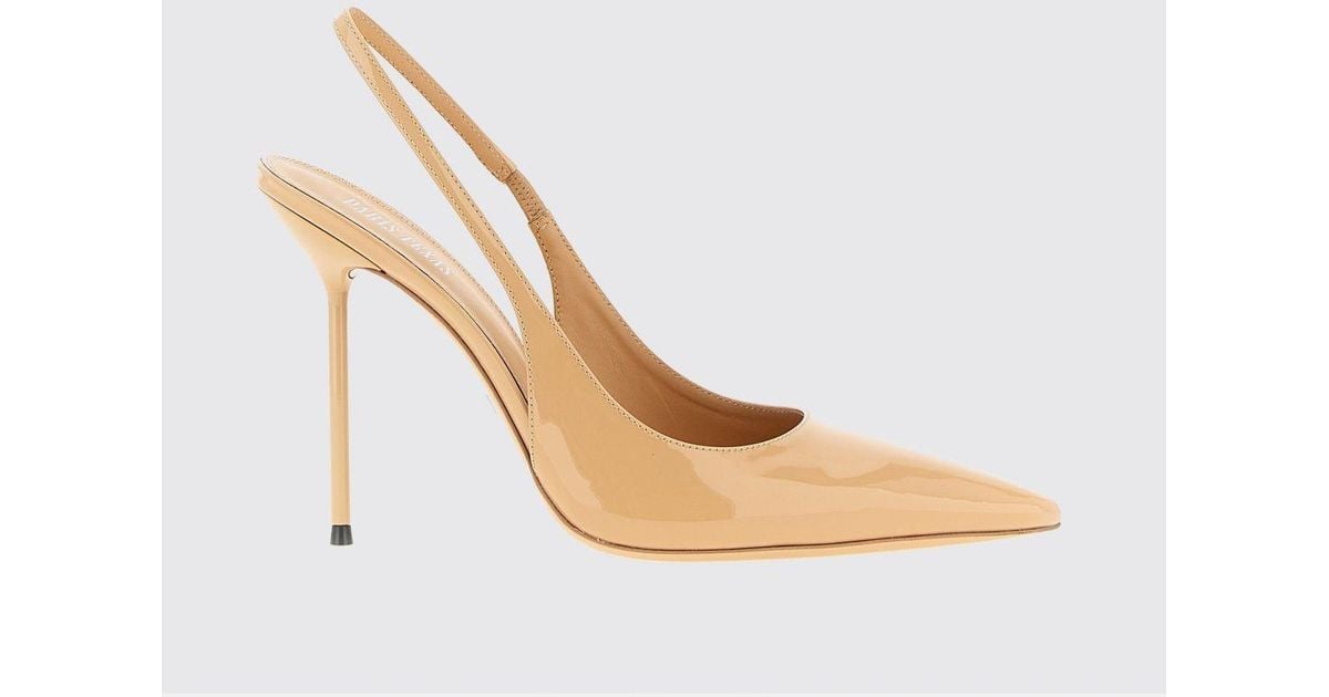 Paris Texas Shoes in Natural | Lyst UK