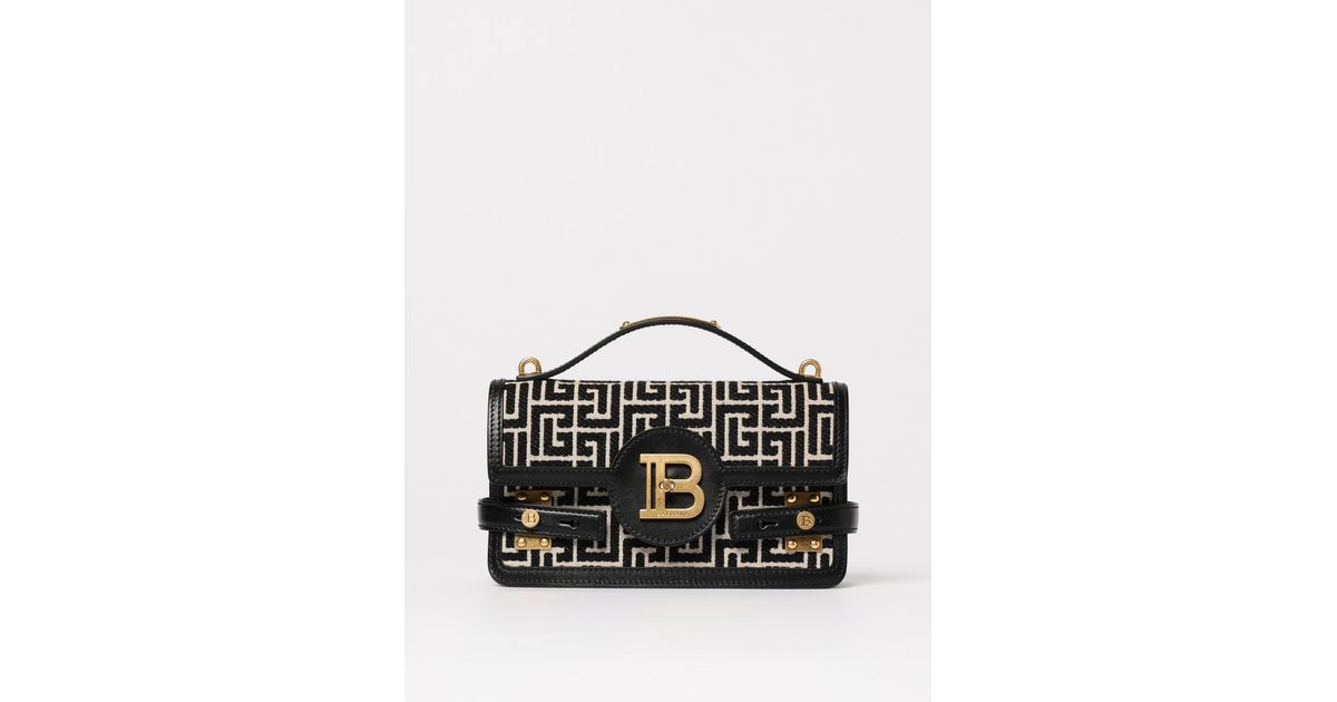 Balmain Shoulder Bag in Black | Lyst UK