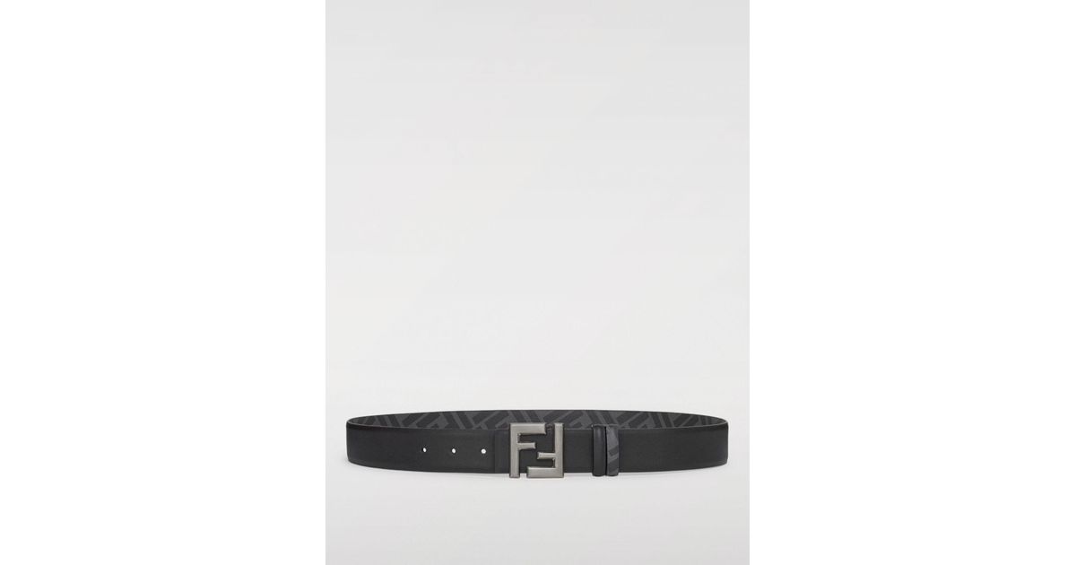 Fendi Belt in White for Men | Lyst