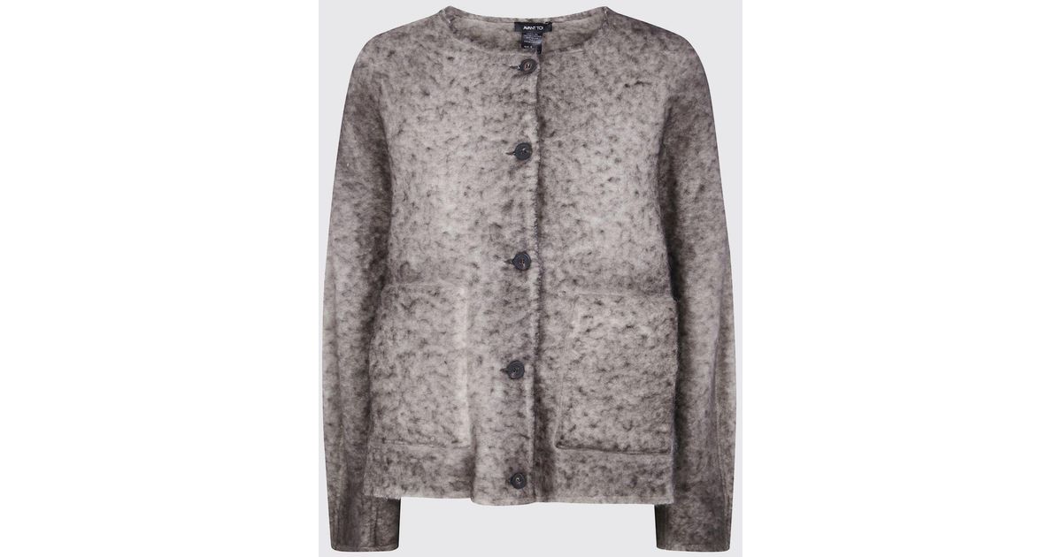 Avant Toi Jacket in Grey | Lyst UK