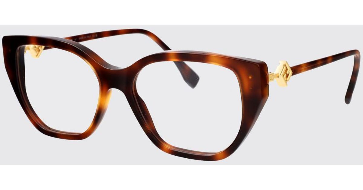 Fendi Optical Frames in Brown | Lyst UK