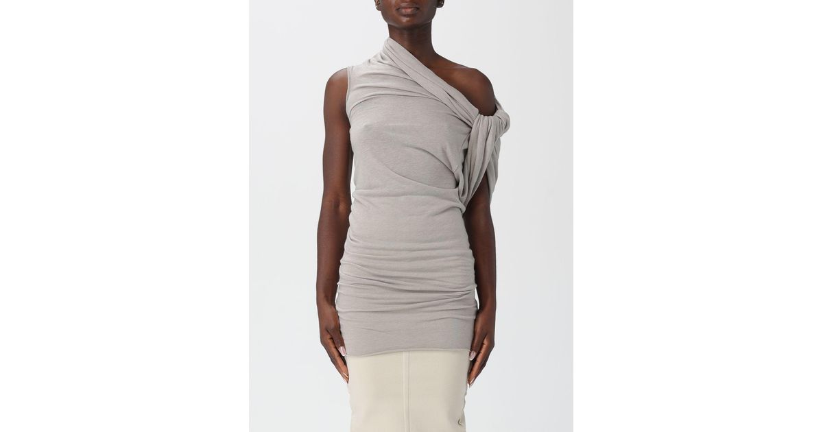 Rick Owens Top in Grey | Lyst UK