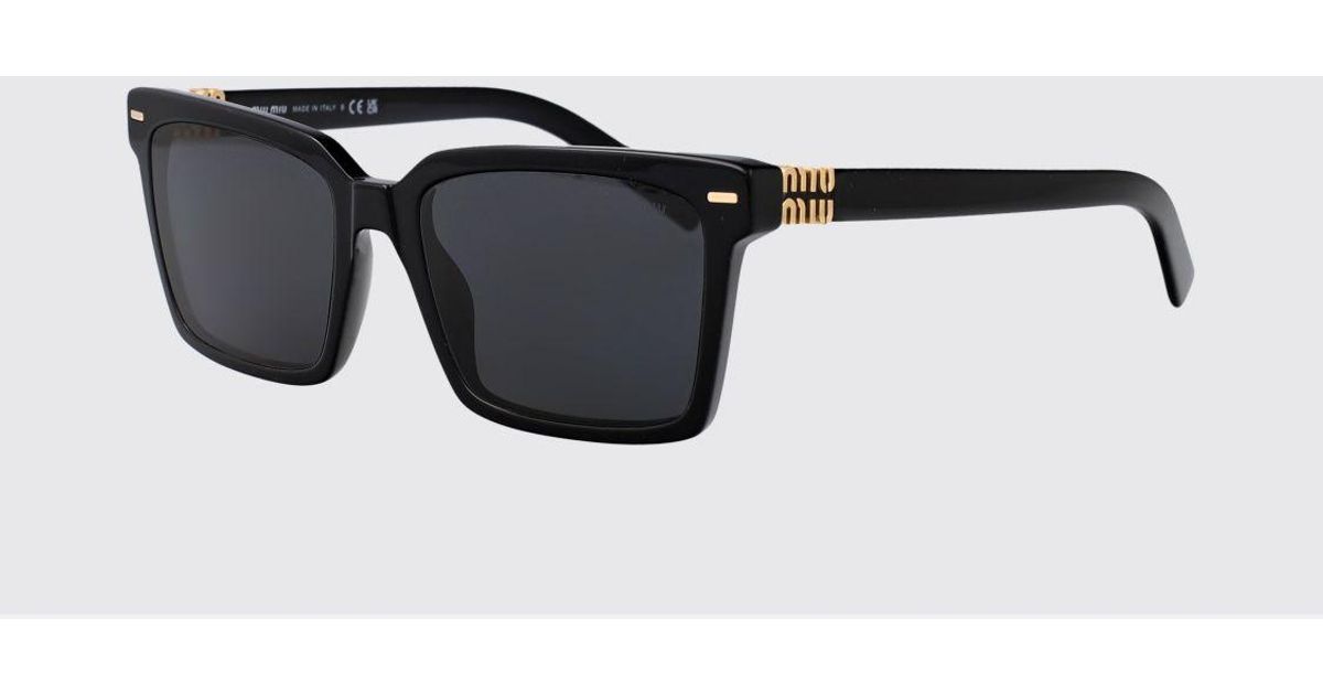 Miu Miu Sunglasses in White for Men | Lyst UK