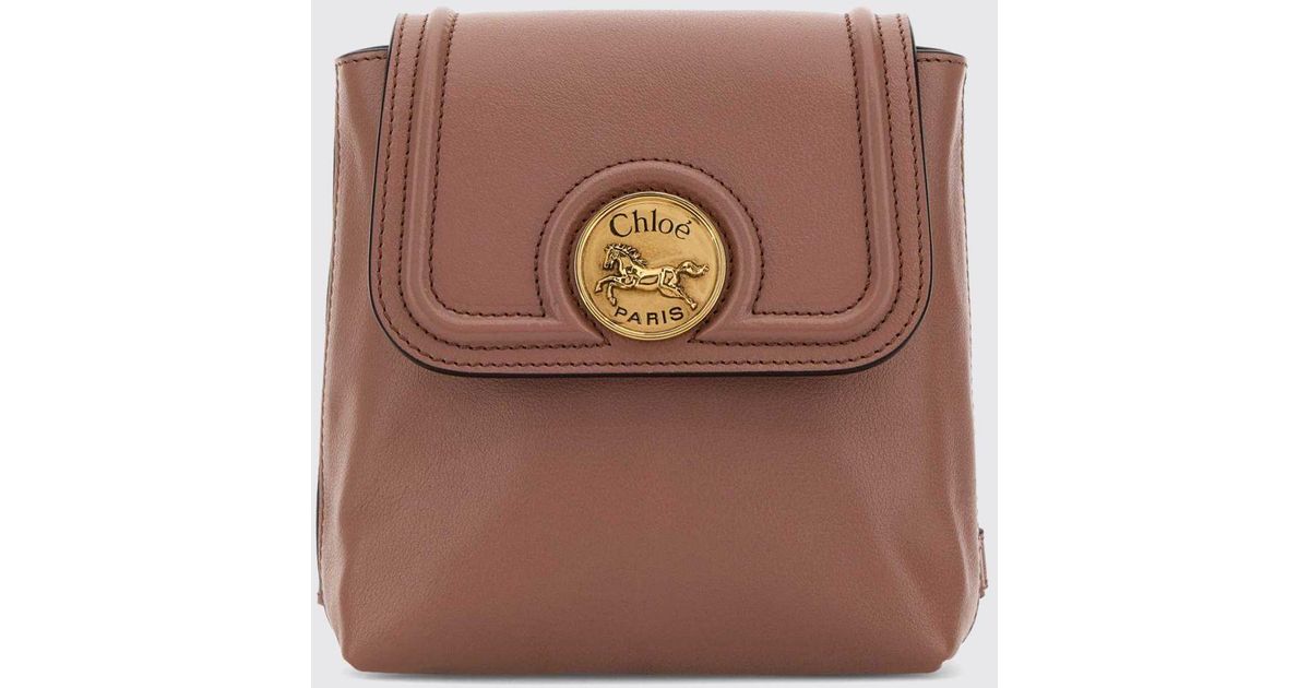 Chloé Backpack in Brown | Lyst Canada