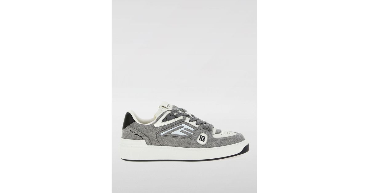 Balmain Sneakers in Metallic for Men | Lyst