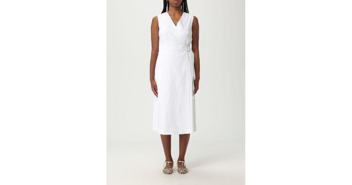 Theory Dress in White | Lyst