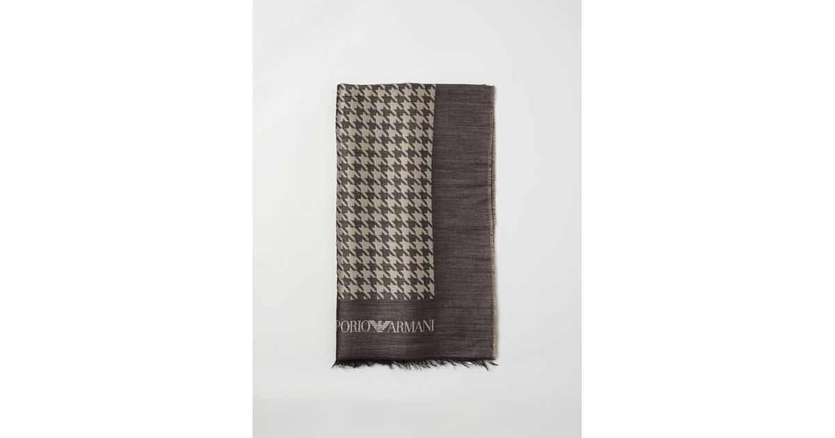 Emporio Armani Scarf for Men | Lyst UK