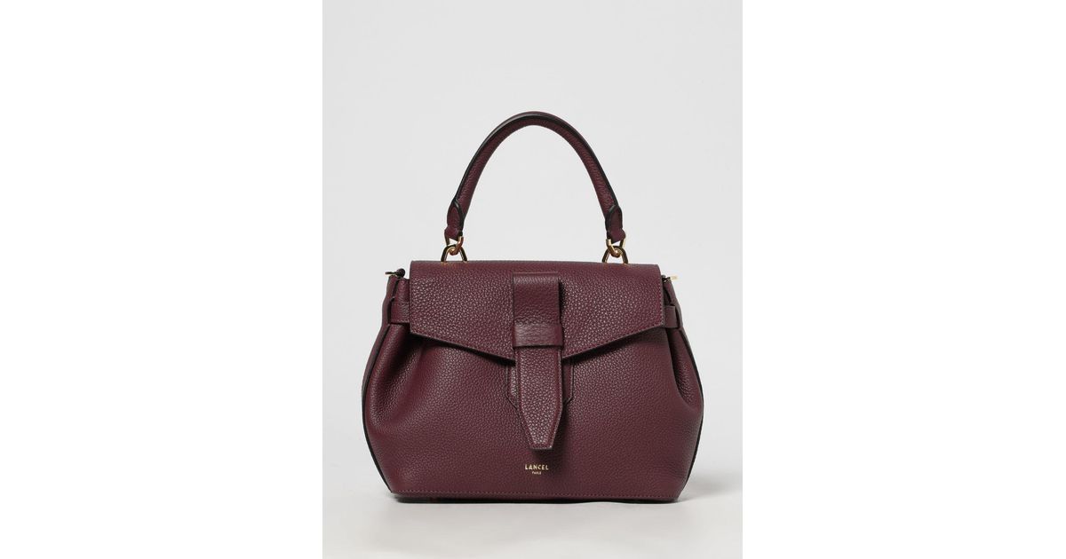 Lancel Shoulder Bag in Purple | Lyst UK