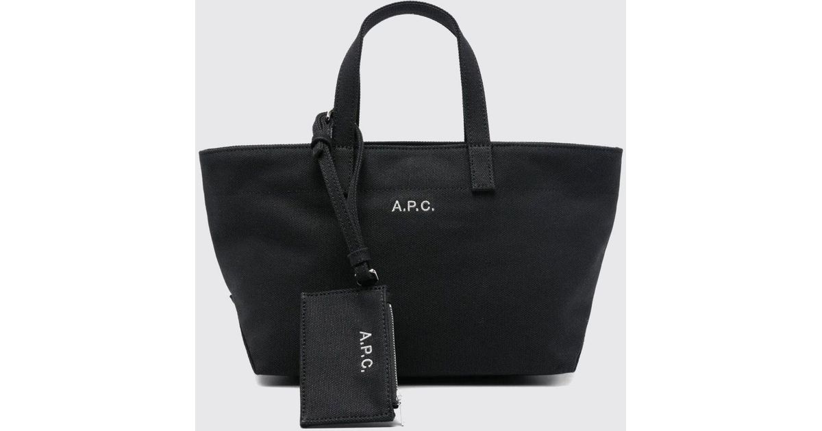 A.P.C. Shoulder Bag in Black | Lyst UK