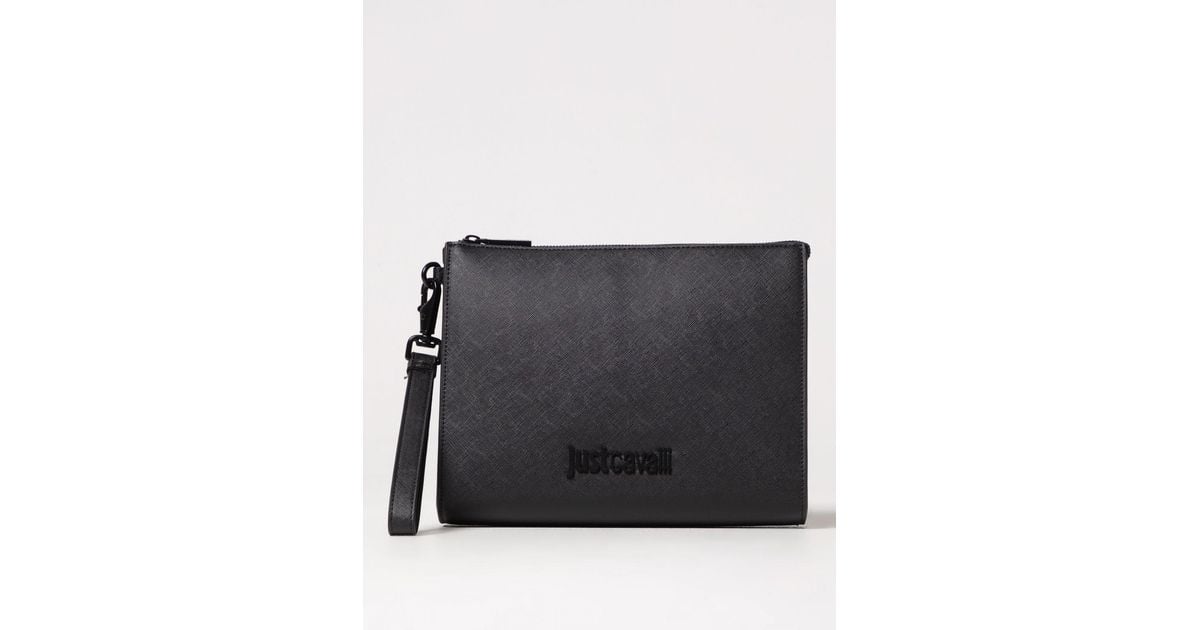 Just Cavalli Bags in Black for Men | Lyst UK