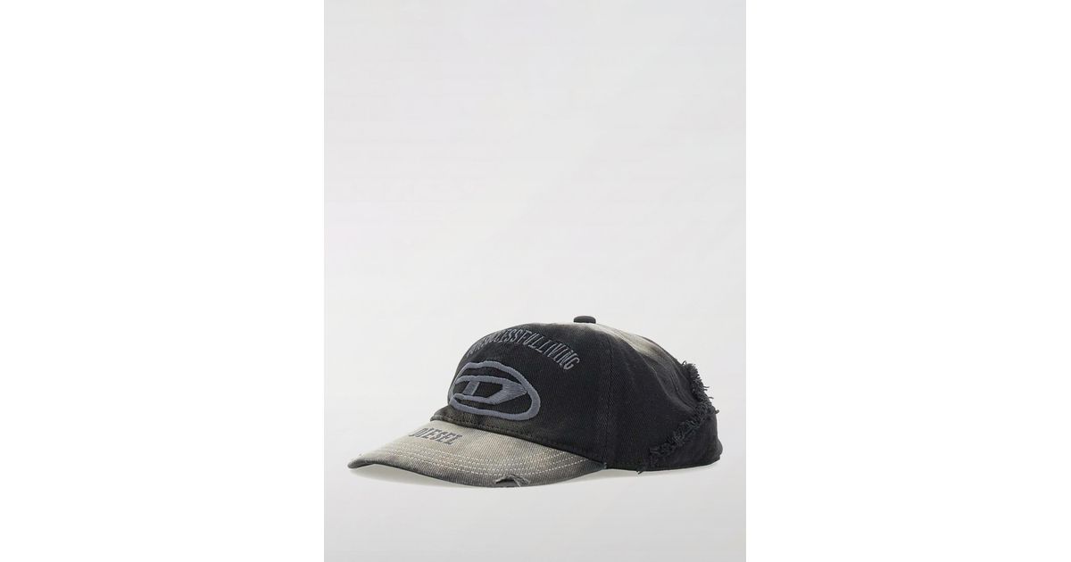 DIESEL Hat in Black for Men | Lyst UK