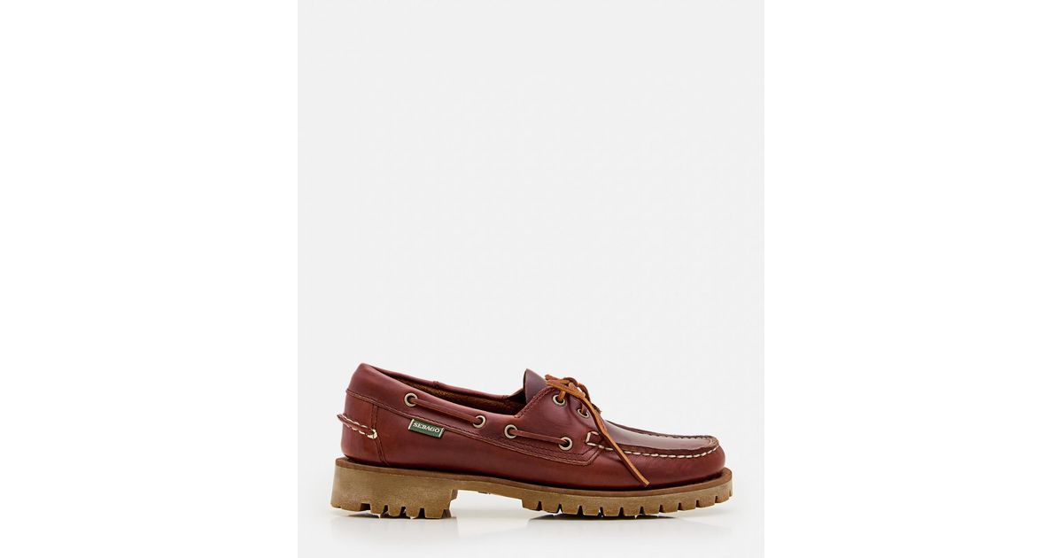 Sebago Loafers in Brown | Lyst