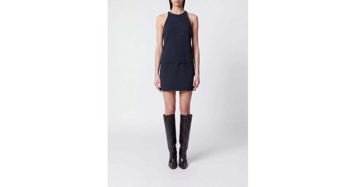Courreges CourrÈ Ges Dress in Blue | Lyst UK