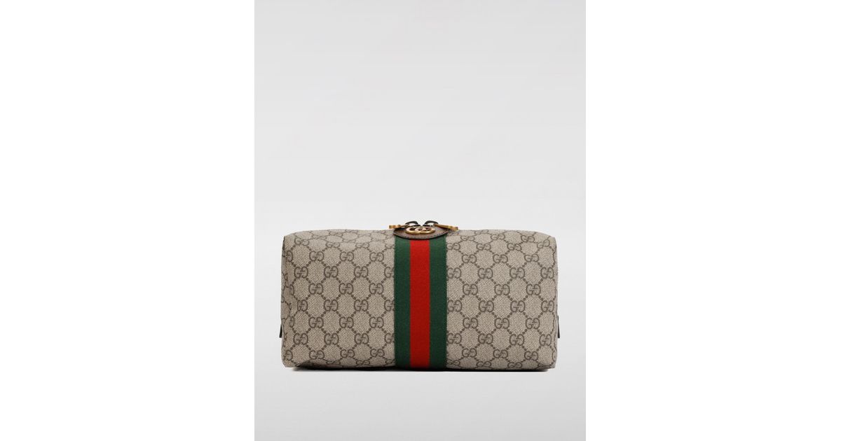 Gucci Cosmetic Case in Grey for Men | Lyst UK