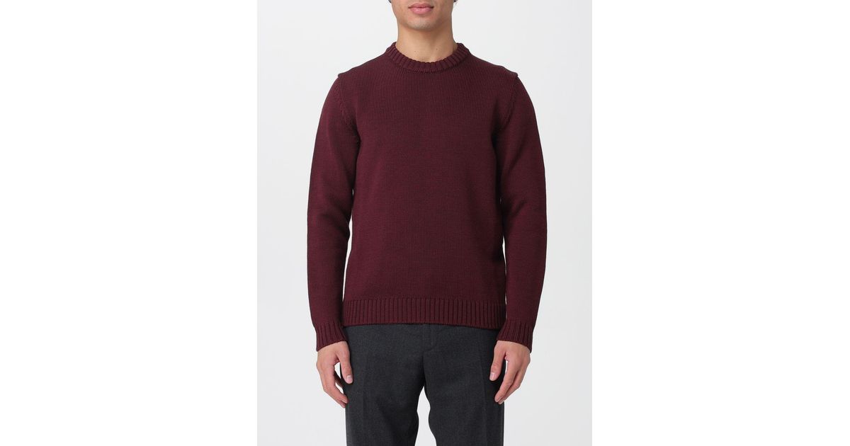 Zanone Sweatshirt in Purple for Men | Lyst UK