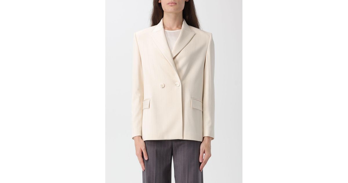 Hanita Blazer in Natural | Lyst UK