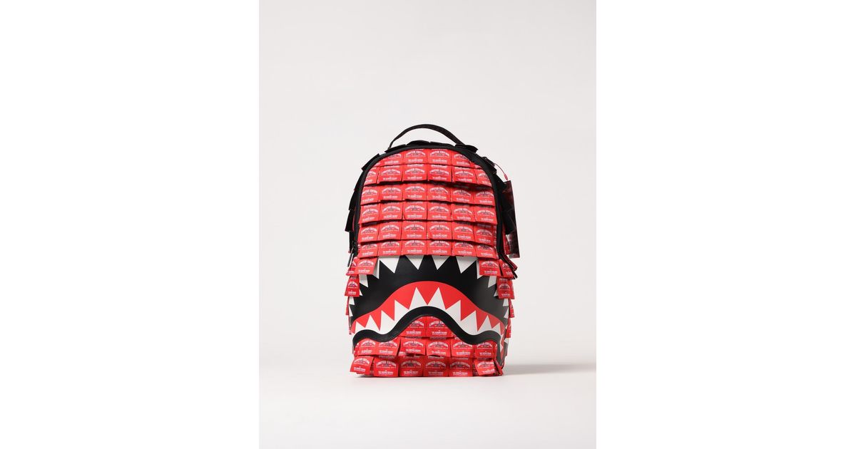Sprayground Backpacks in Red for Men | Lyst