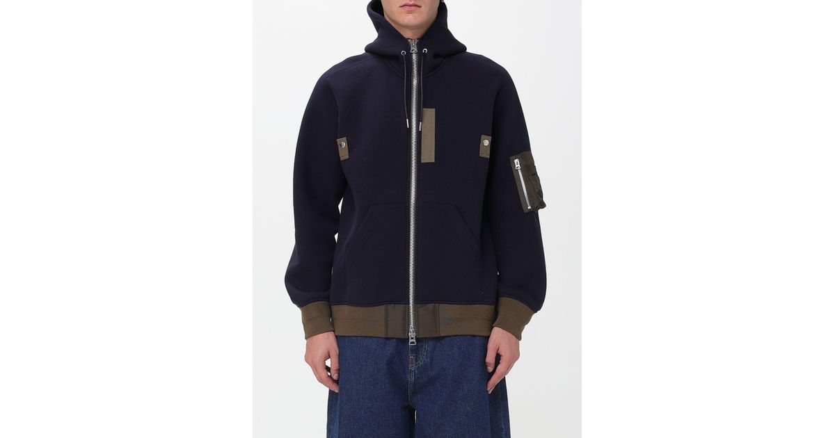Sacai Jacket in Blue for Men | Lyst