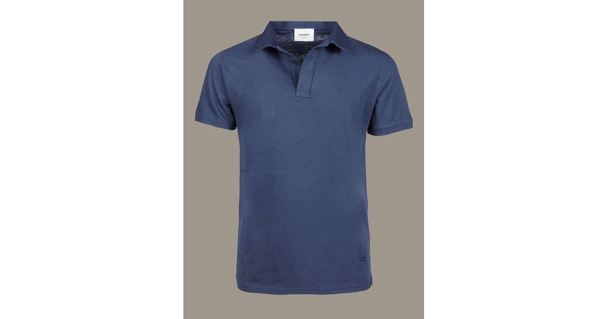 Dondup Polo Shirt in Blue for Men - Lyst
