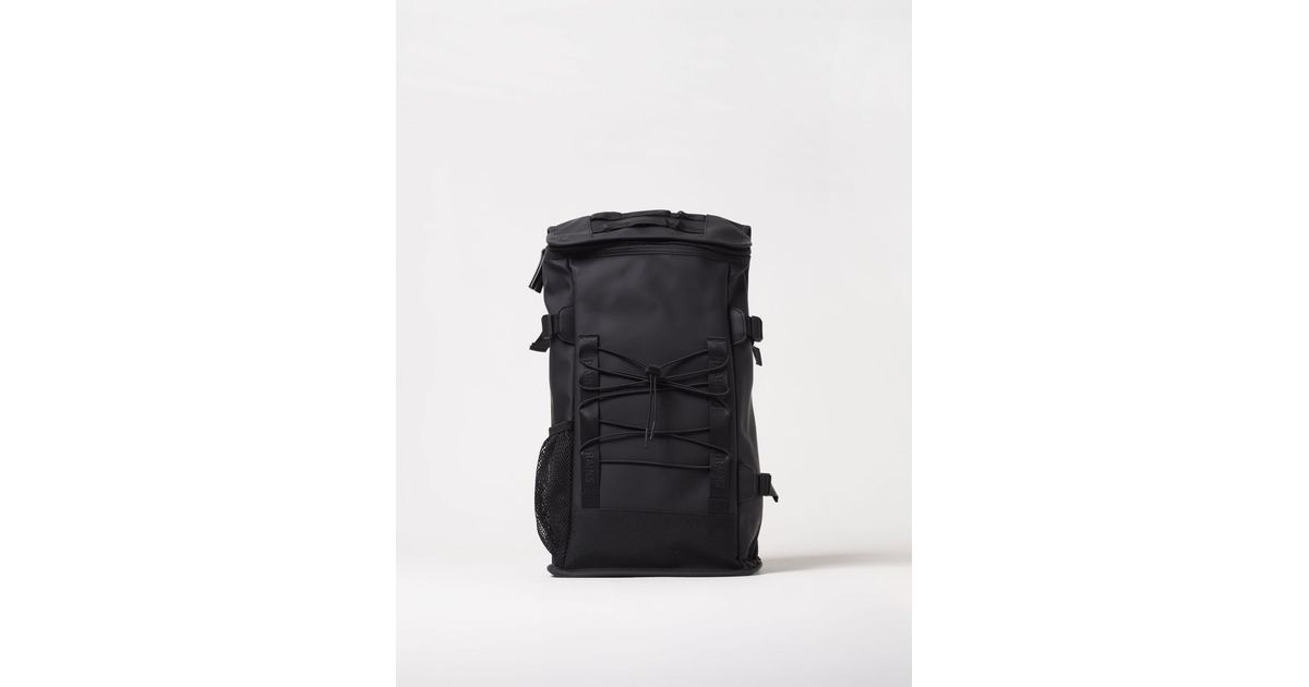 Rains Backpack in Black for Men | Lyst