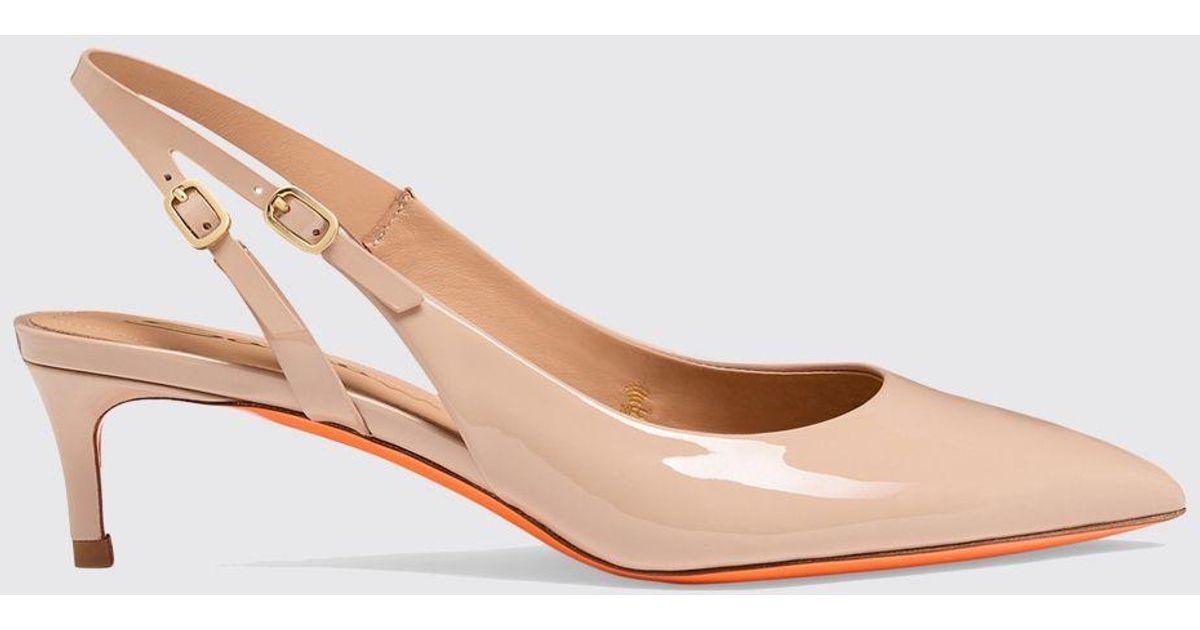 Santoni Pump in Pink | Lyst