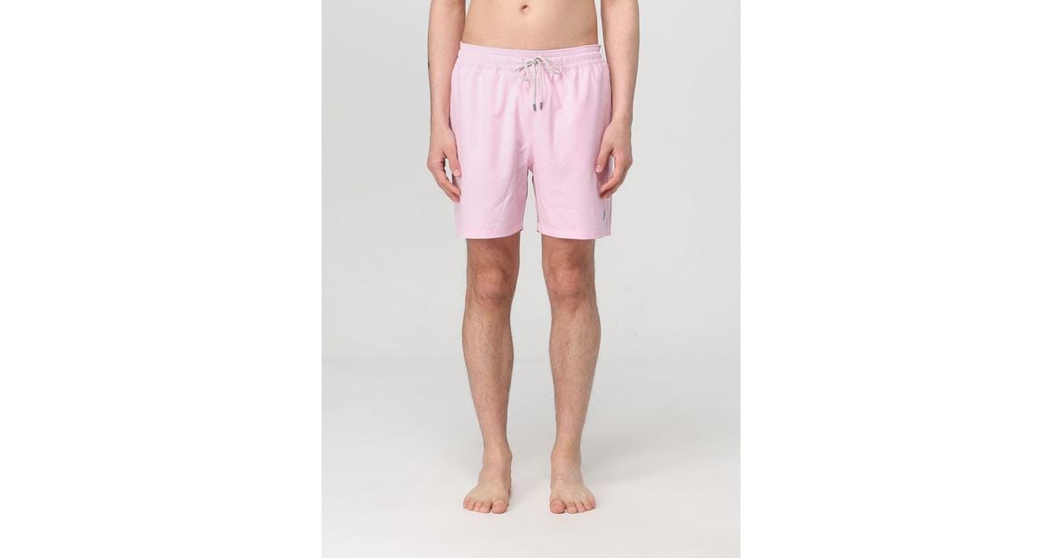 Polo Ralph Lauren Swimsuit in Pink for Men | Lyst