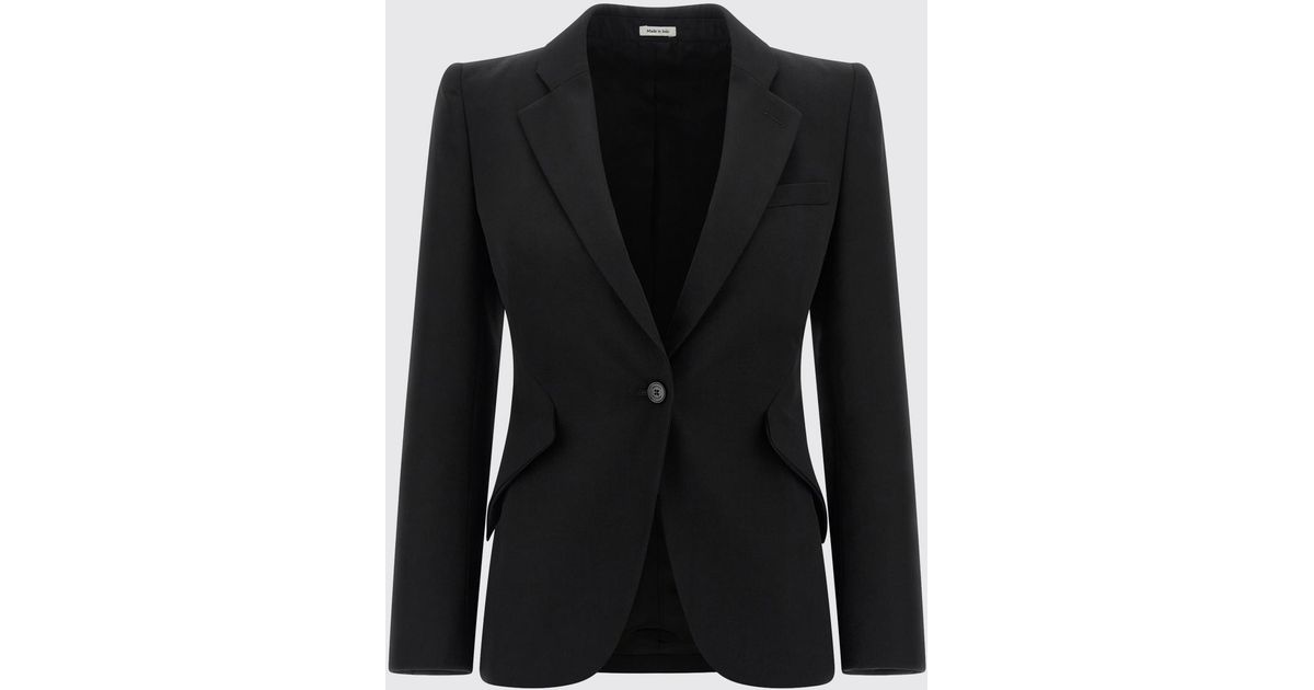 McQueen Jacket in Black | Lyst UK