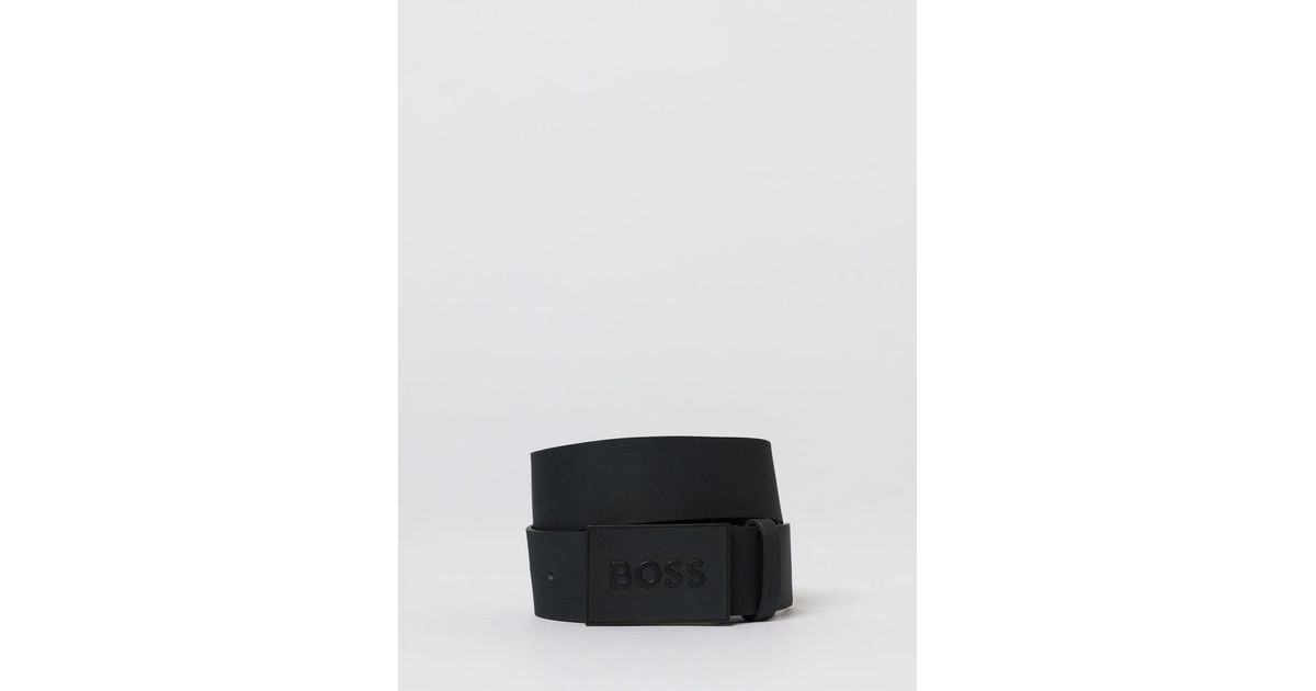 BOSS Belt in White for Men | Lyst