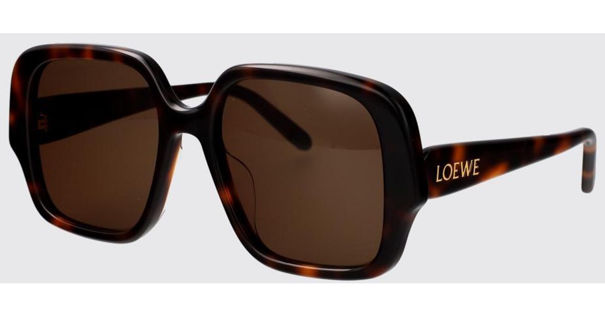 Loewe Sunglasses in Brown | Lyst Canada