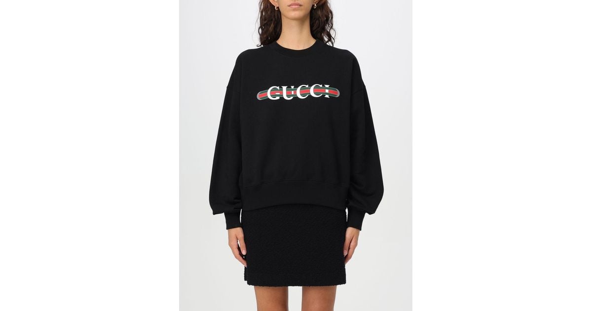 Gucci Sweatshirt in Black | Lyst UK