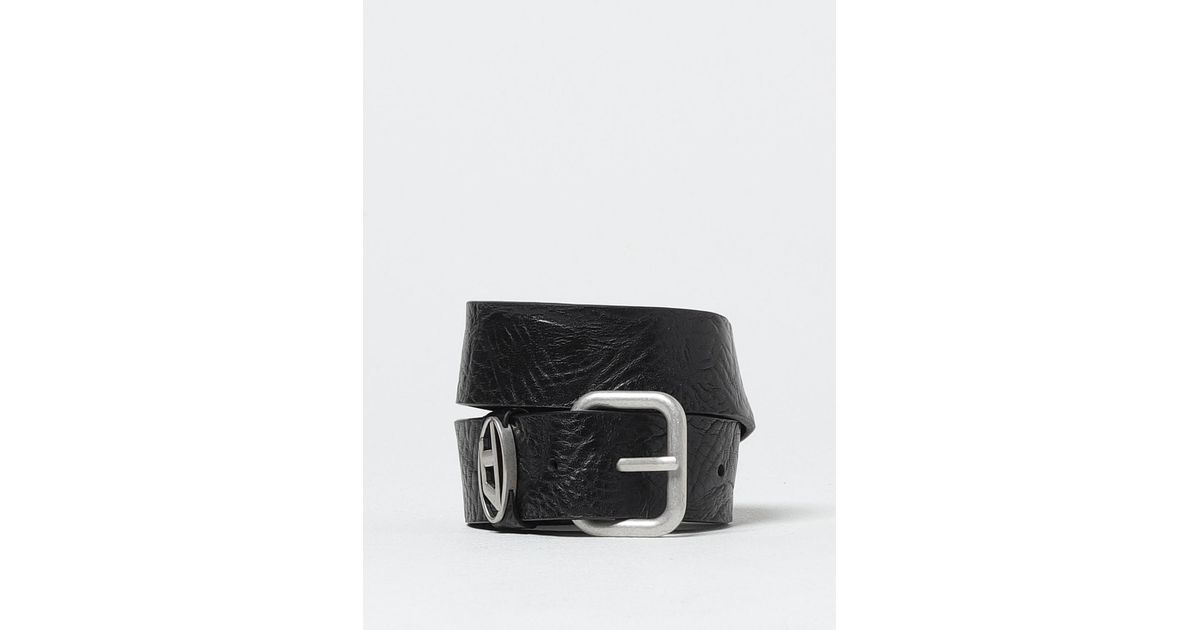 DIESEL Belt in Black for Men | Lyst UK