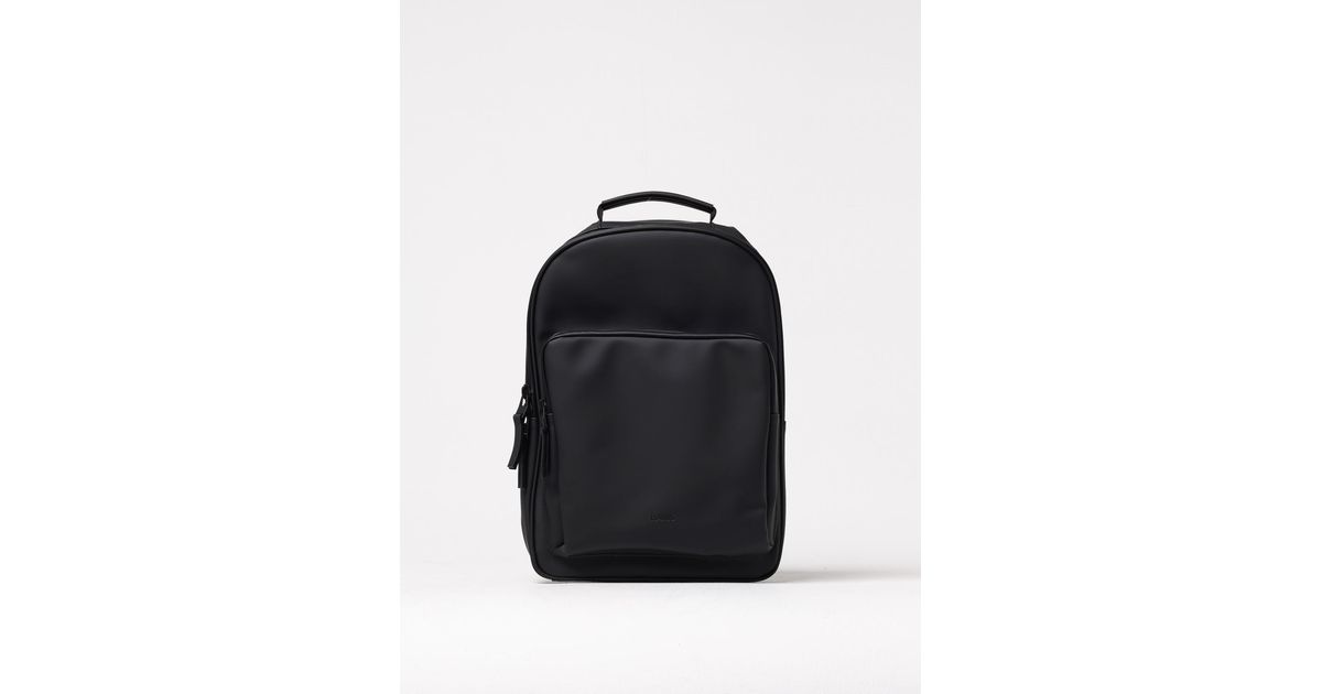 Rains Backpack in Black for Men | Lyst UK